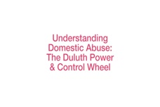 Sage Video - Understanding Domestic Abuse: The Duluth Power and Control ...