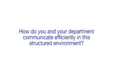 Sage Video - Police Chief Perspectives: Department Communication