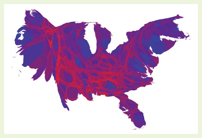 Sage Reference - Encyclopedia of Geography - Cartograms