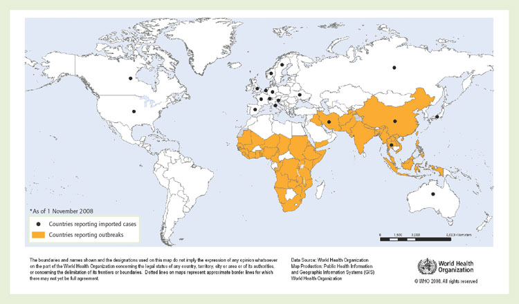 Sage Reference - Encyclopedia of Geography - Cholera, Geography of