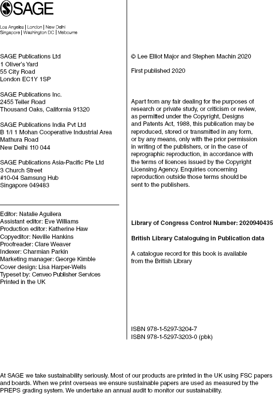 Sage Academic Books - What Do We Know and What Should We Do About ...