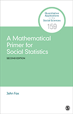 Sage Research Methods - A Mathematical Primer for Social Statistics ...