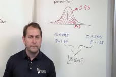 Sage Research Methods Video - Finding Z-values With A Normal Distribution: Part 2