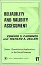 Sage Research Methods - Reliability and Validity Assessment