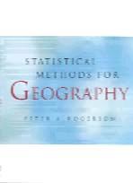 Sage Research Methods - Statistical Methods for Geography